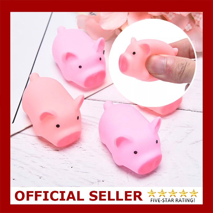 Stress Reliever Fidget Toy Pig Squeeze Autism Mood Pain Relief Healthy ...