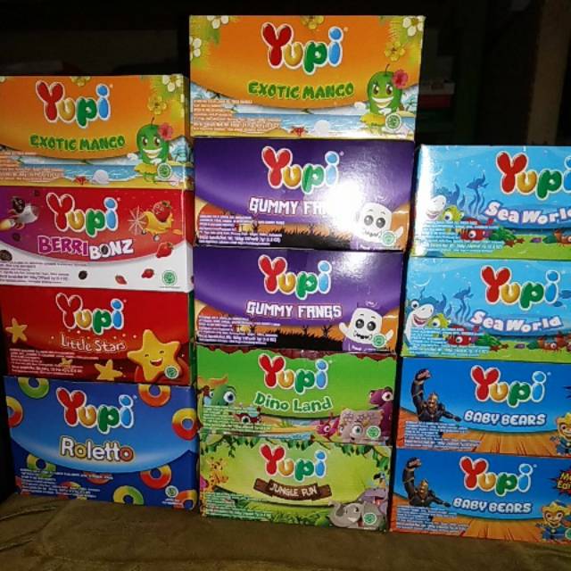 Yupi Box (7G X 24 Pcs) | Shopee Philippines