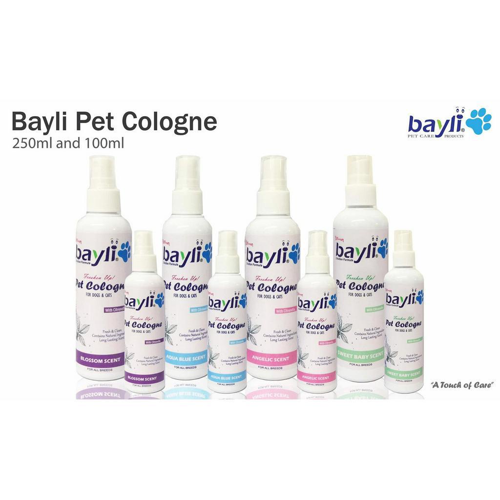 Bayli Pet Cologne 250ml / 100ml for Cats and Dogs | Shopee Philippines