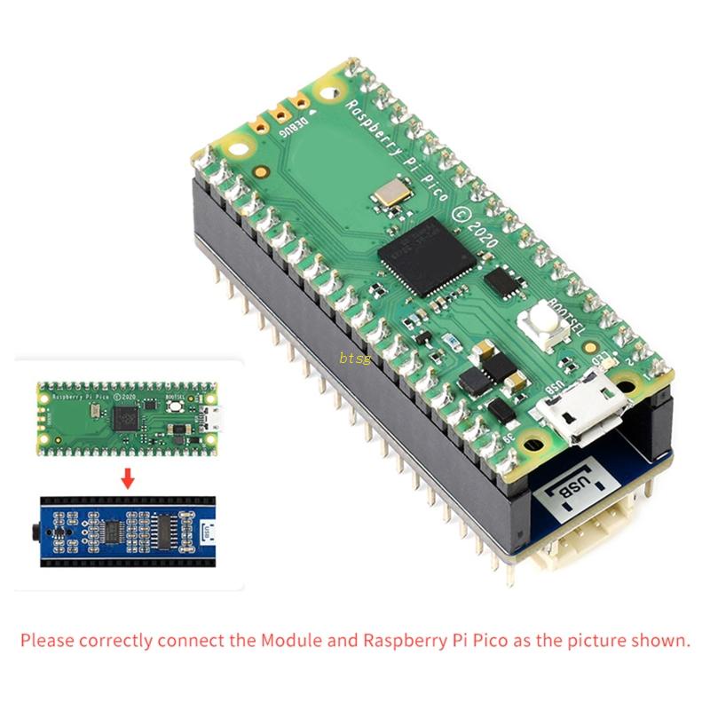 btsg For Raspberry Pi Pico Audio Expansion Pico-audio PCM5101A Low Power Decoder | Shopee ...