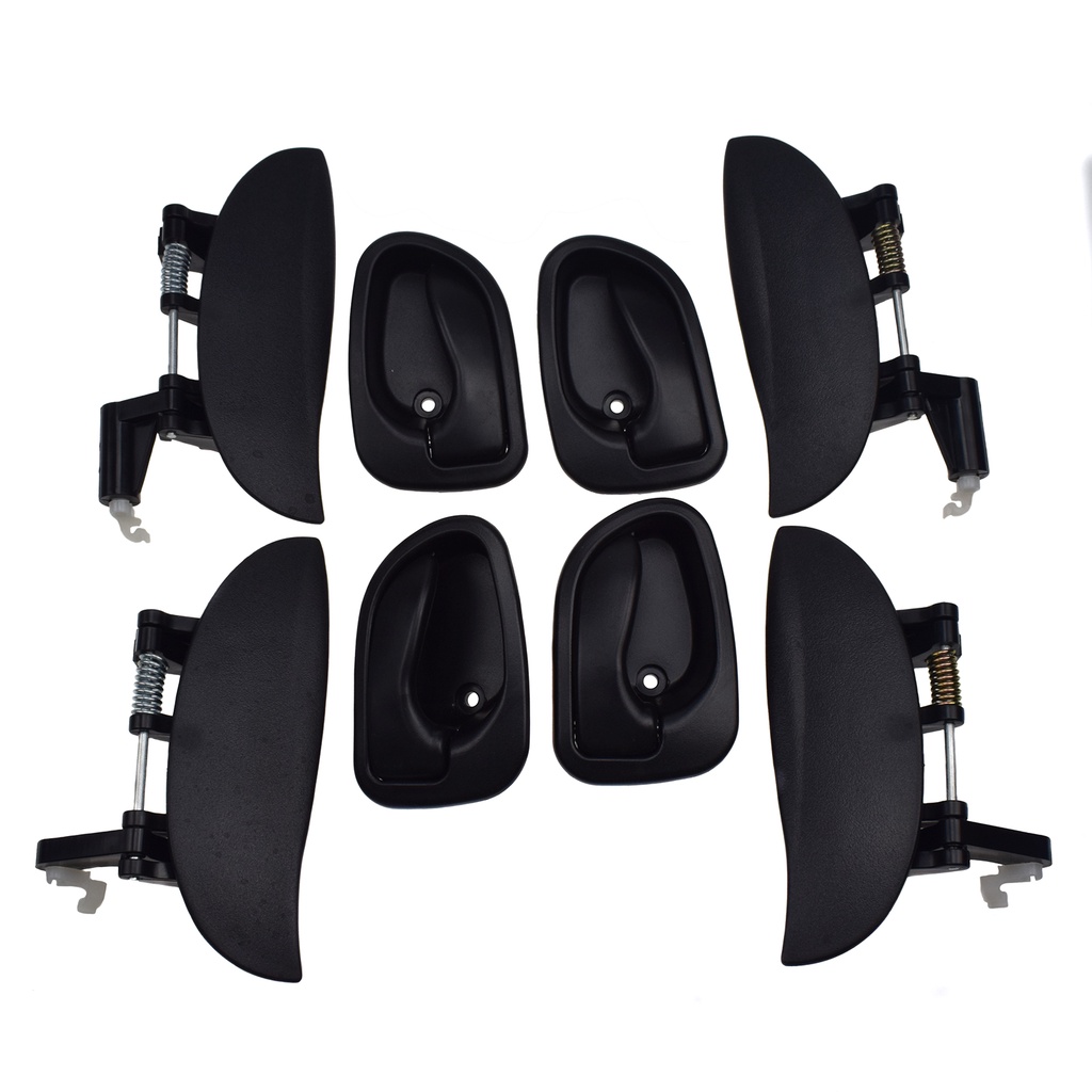 8Pcs Set Inside & Ouside Left Right Door Handles for Hyundai Atos 1997 ...