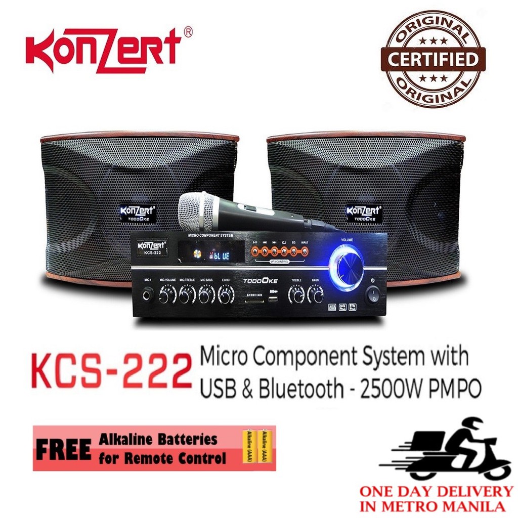 Konzert KCS-222 Micro Component System | Shopee Philippines