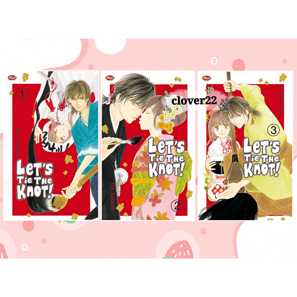 Let's Tie The Knot Comic Vol. 1-3 Complete by Rie Takada | Shopee ...