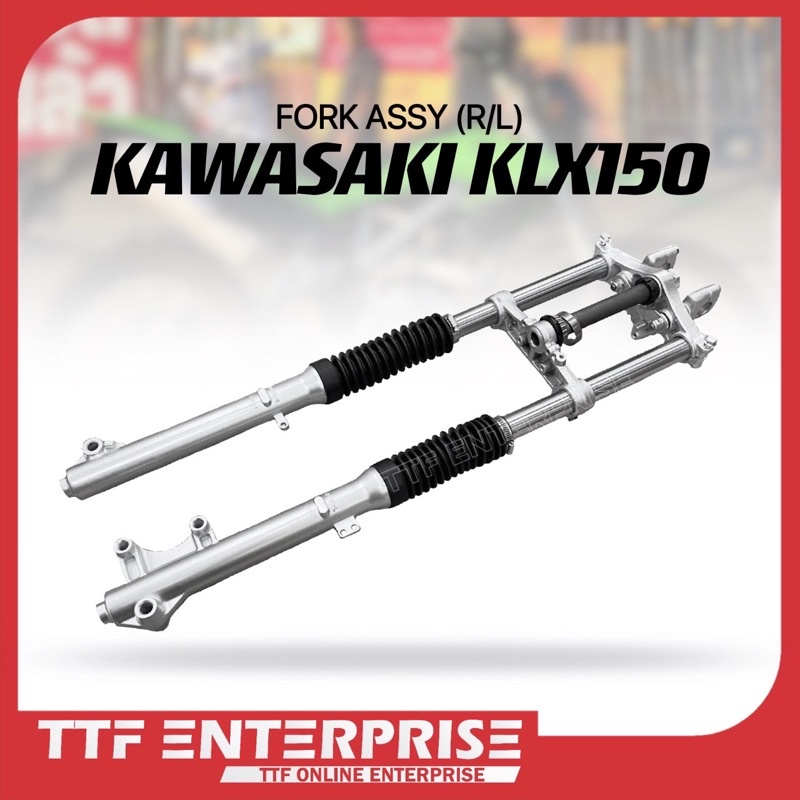 KAWASAKI KLX150 FRONT FORK ASSY (R/L) | Shopee Philippines
