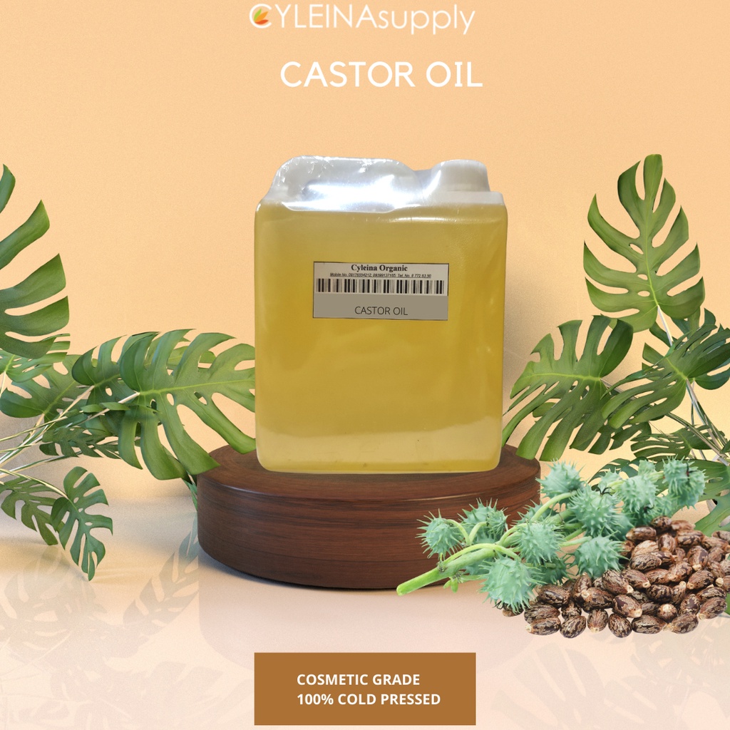Castor carrier oil cold pressed premium 1 liter Raw material | Shopee ...