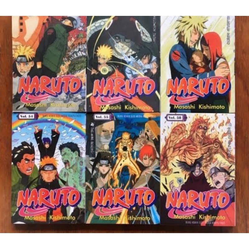 Naruto Comic NARUTO Comics NARUTO All Comic Editions | Shopee Philippines