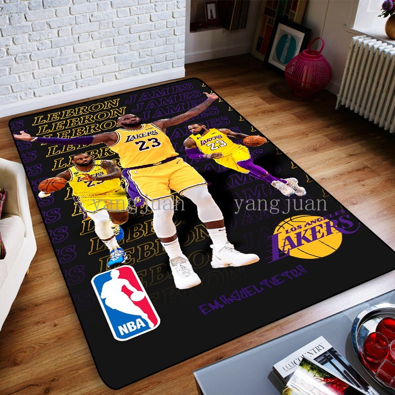 NBA Planet Team Carpet Bedroom Bedside Blanket Study Room Living Sofa ...