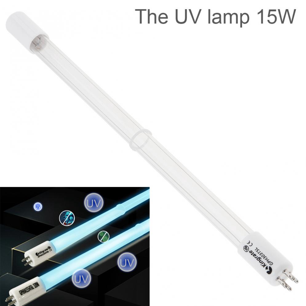 G10q 15W UV Lamp Light with Straight Pipe Type and Single ended 4 ...