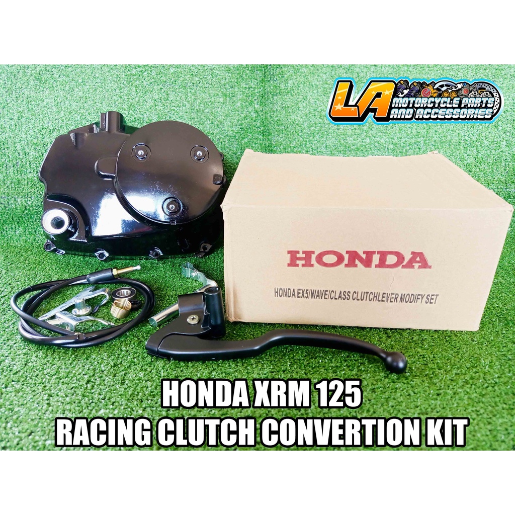 HONDA XRM 125 CLUTCH CONVERSION KIT GENUINE PARTS (BLACK) | Shopee ...