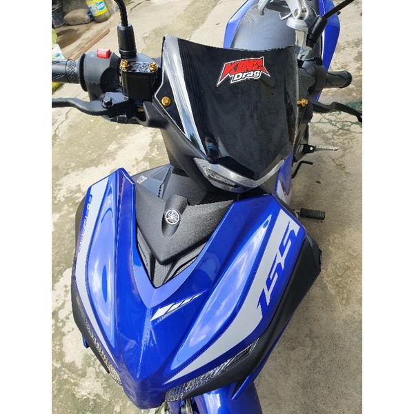 SNIPER 155 VISOR Smoke (Sticker can be removed) | Shopee Philippines