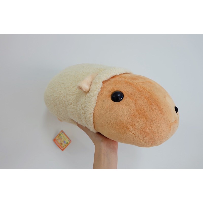 Capibara doll, second-hand sheep set, hanging tag, but dusty, washable ...
