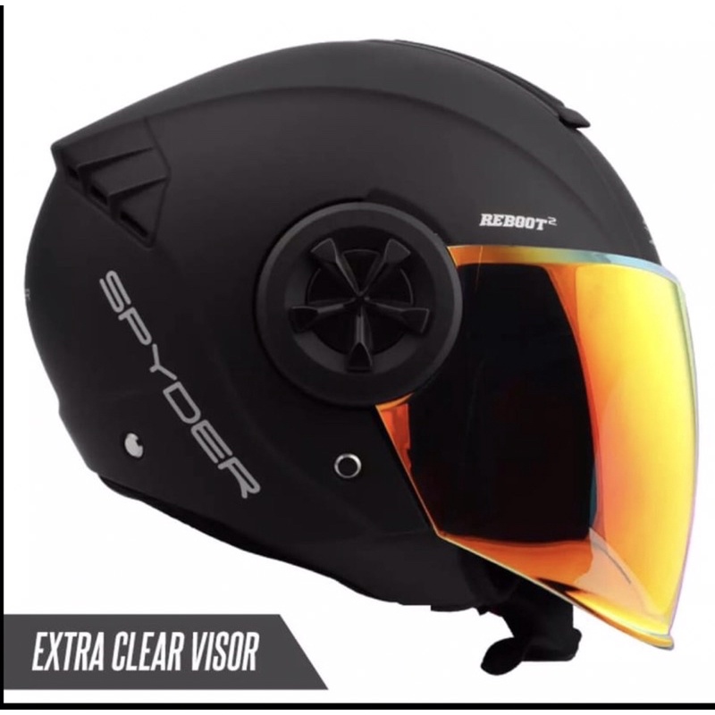 Spyder Reboot2 half face helmet | Shopee Philippines