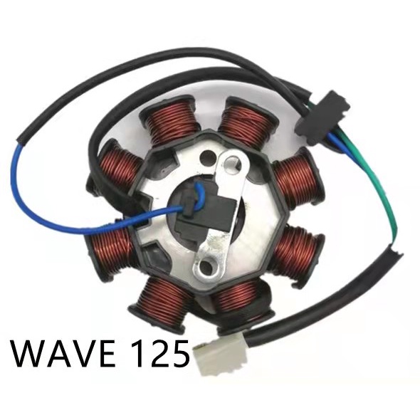 MOTORCYCLE PARTS STATOR COILS PURE COPPER FOR TMX, MIO, RUSI,ROUSER ...