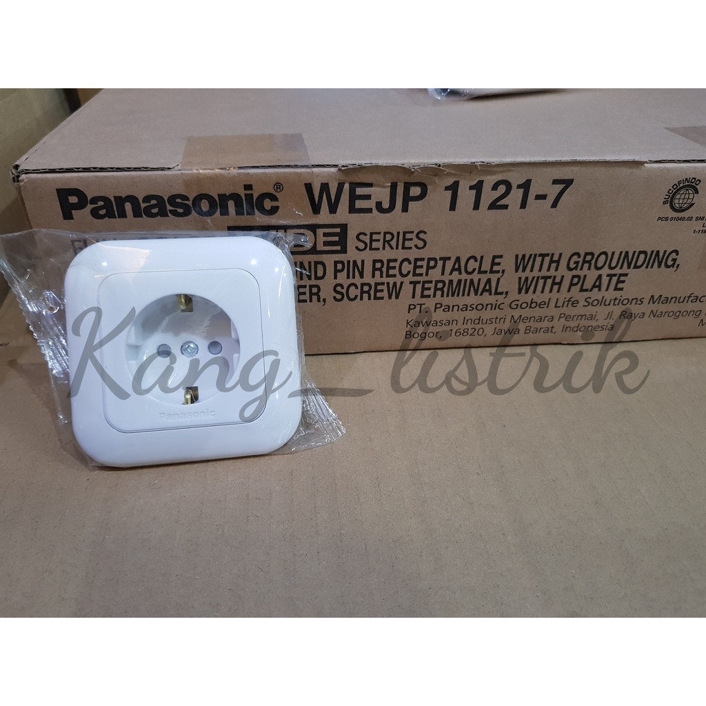 Panasonic Socket - WEJP1121-7 (CP) | Shopee Philippines