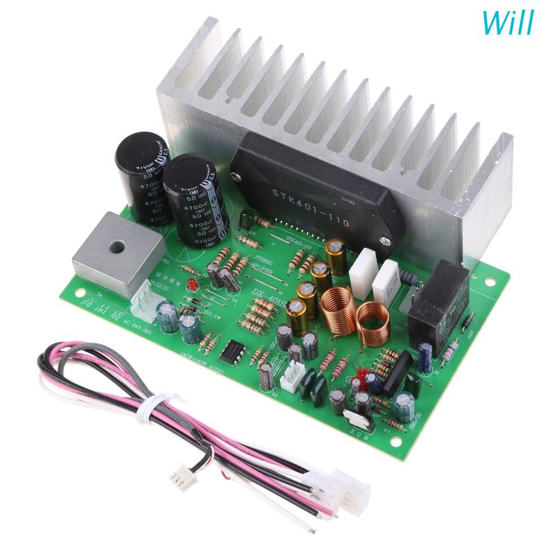 Will STK401 Amplifier Board 140W+140W Dual Channel Audio Amplifier ...