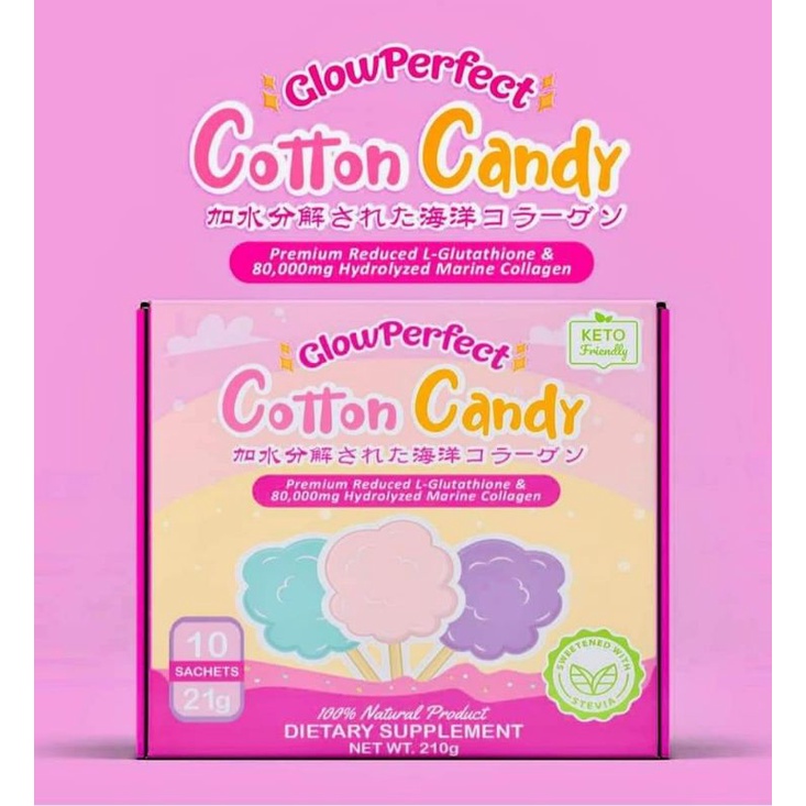 COTTON CANDY & PRIMO AFFOGATO 10 sachet per box | by Glow Perfect ...
