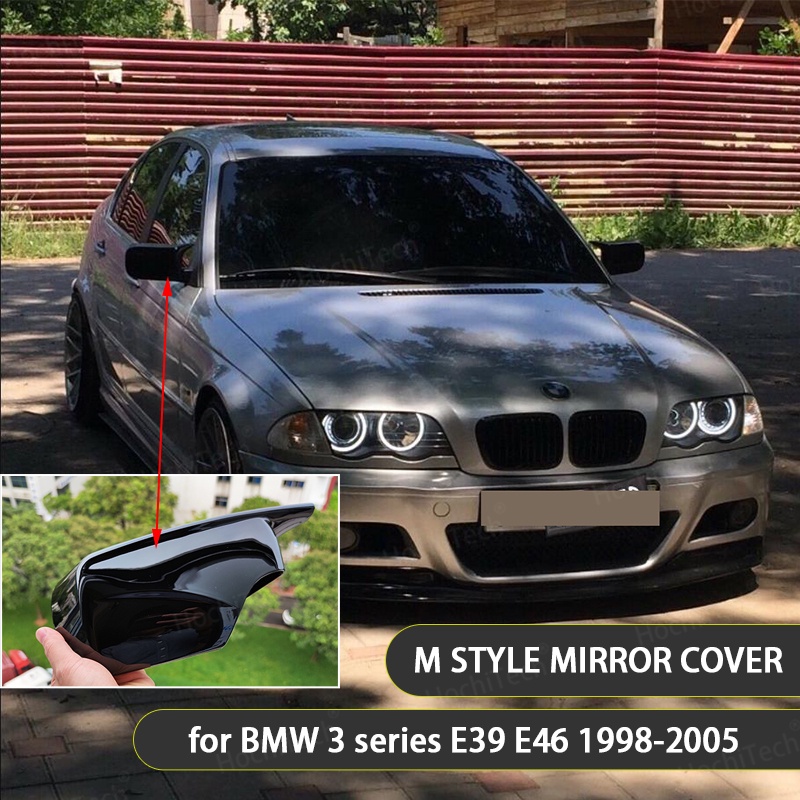 2021 M4 Style Rearview Mirror Covers Side Mirror Caps For BMW E46 E39 Sedan Touring 1998 1999 ...