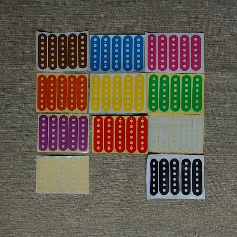 Sss Single Coil Guitar Pickup Sticker Decal - HSH Humpback | Shopee ...