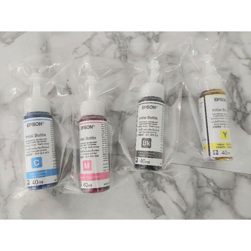 EPSON INITIAL INK BOTTLE ORIGINAL | Shopee Philippines