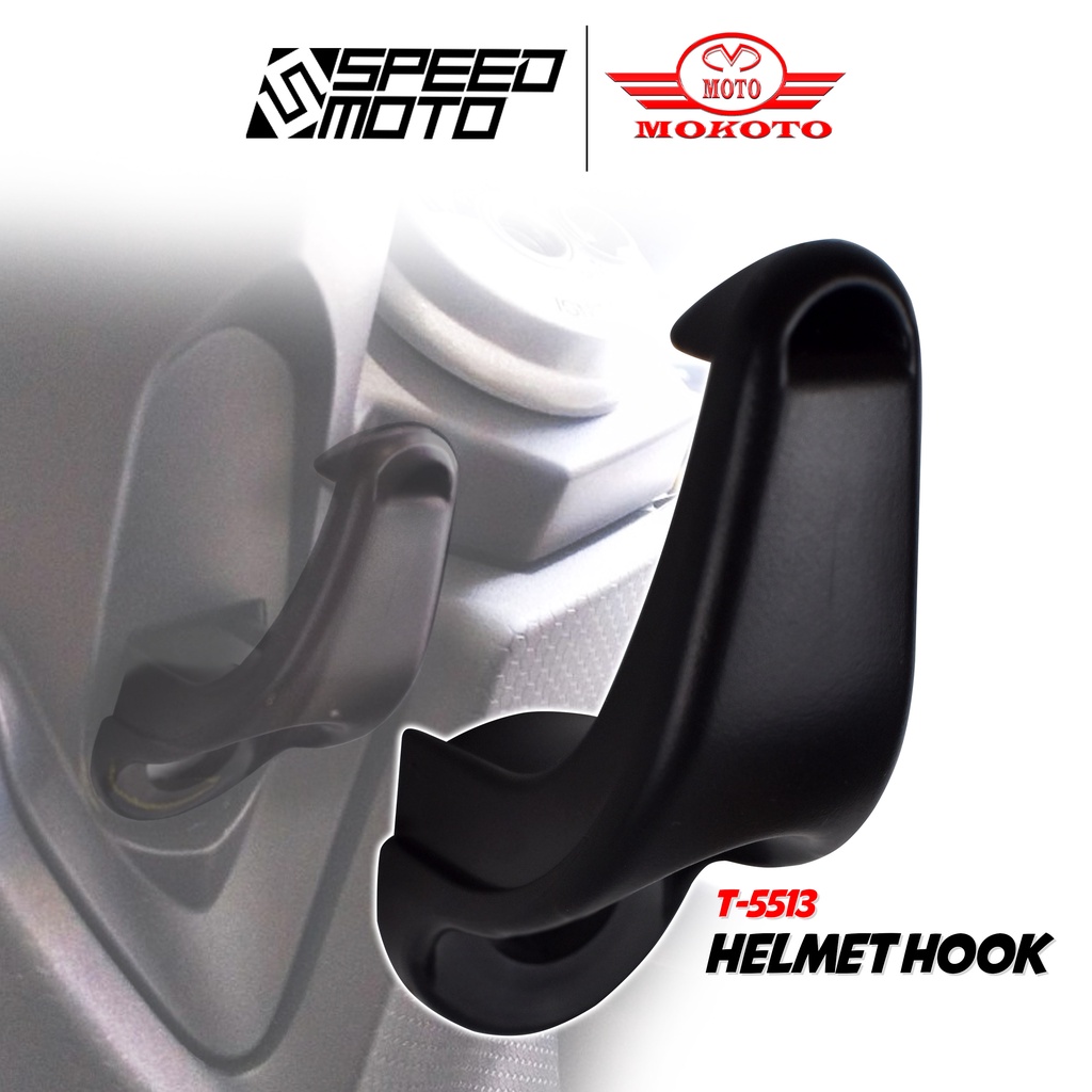 MOTORCYCLE HANGER HOOK T-5513 HELMET HOOK FOR NMAX V1/MIO i125 / SNIPER ...