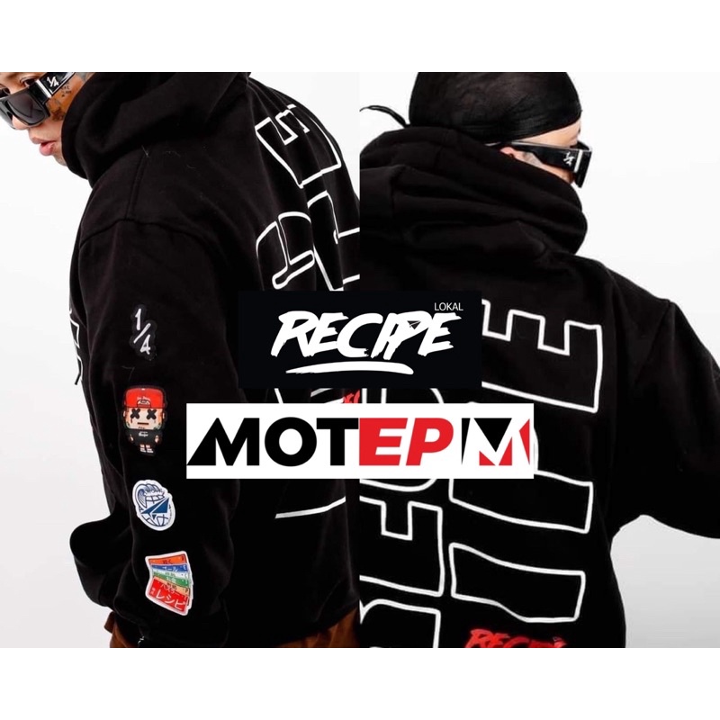 Hoodie Jacket Sprite Black - The Lokal Recipe | Shopee Philippines