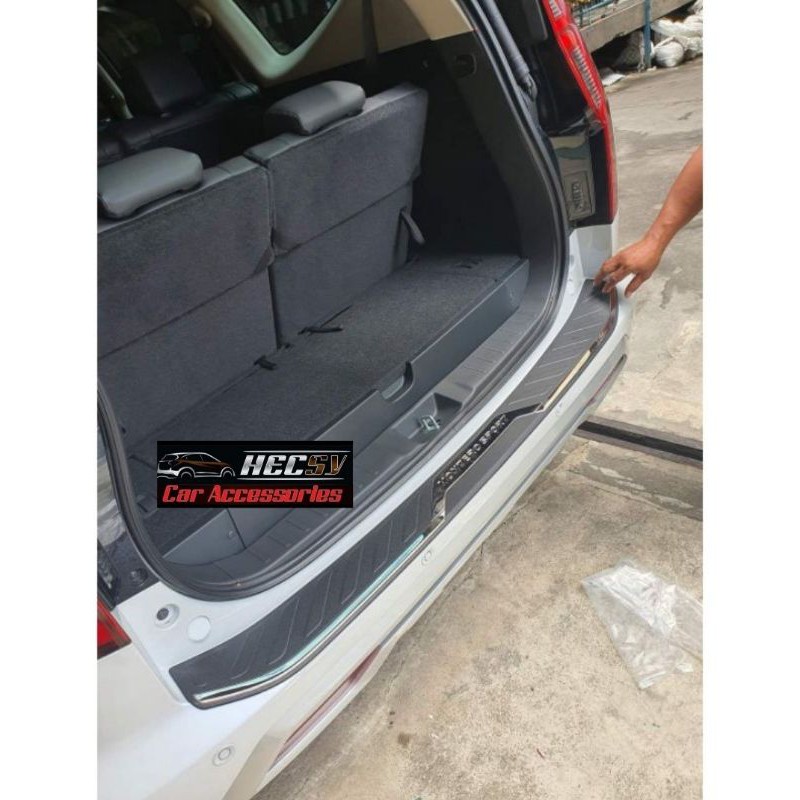 Montero 2020 2021 rear bumper Stepsill Protector guard step sill ...