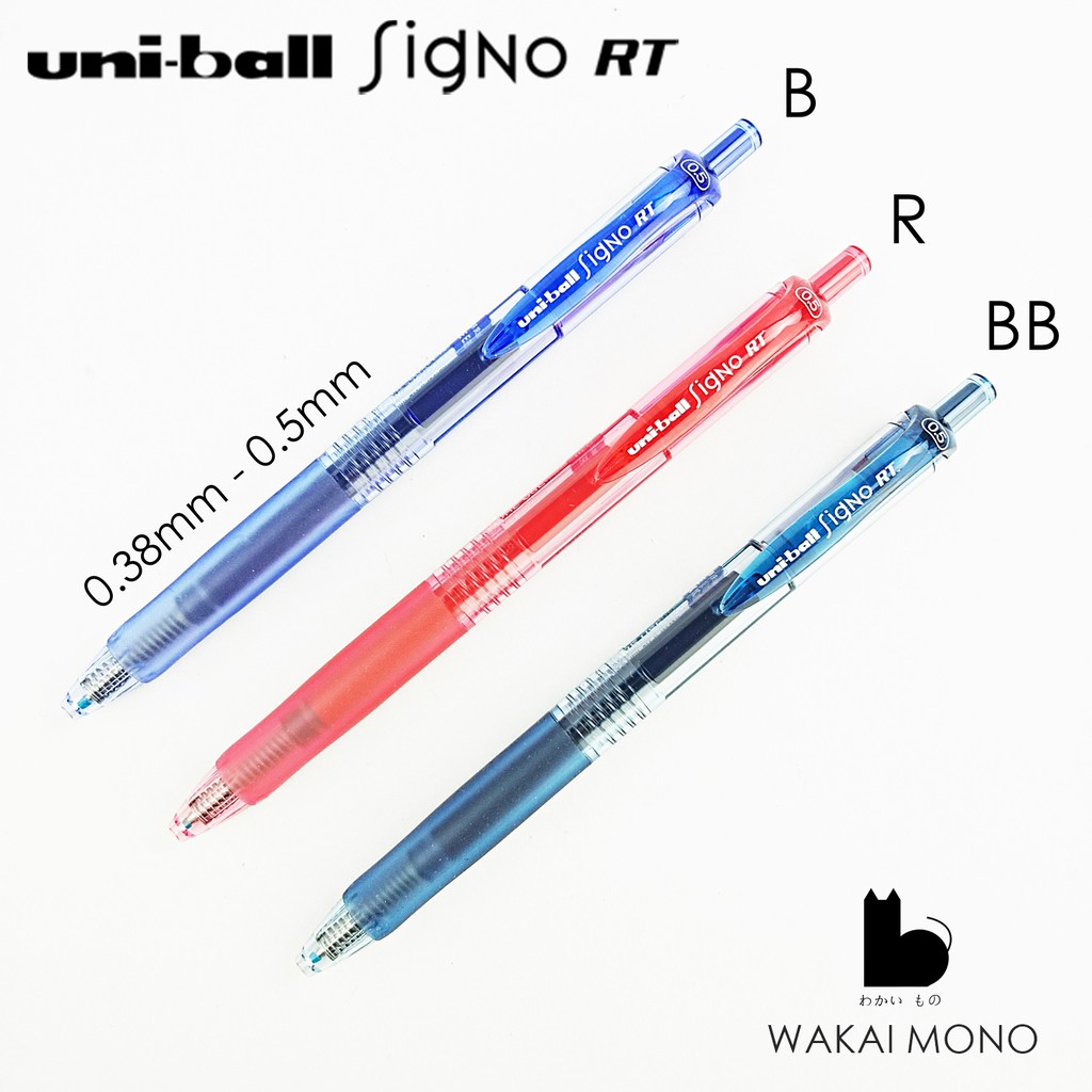 UNI ball SigNo RT Gel Pen 0.38-0.5 mm Tip | Shopee Philippines