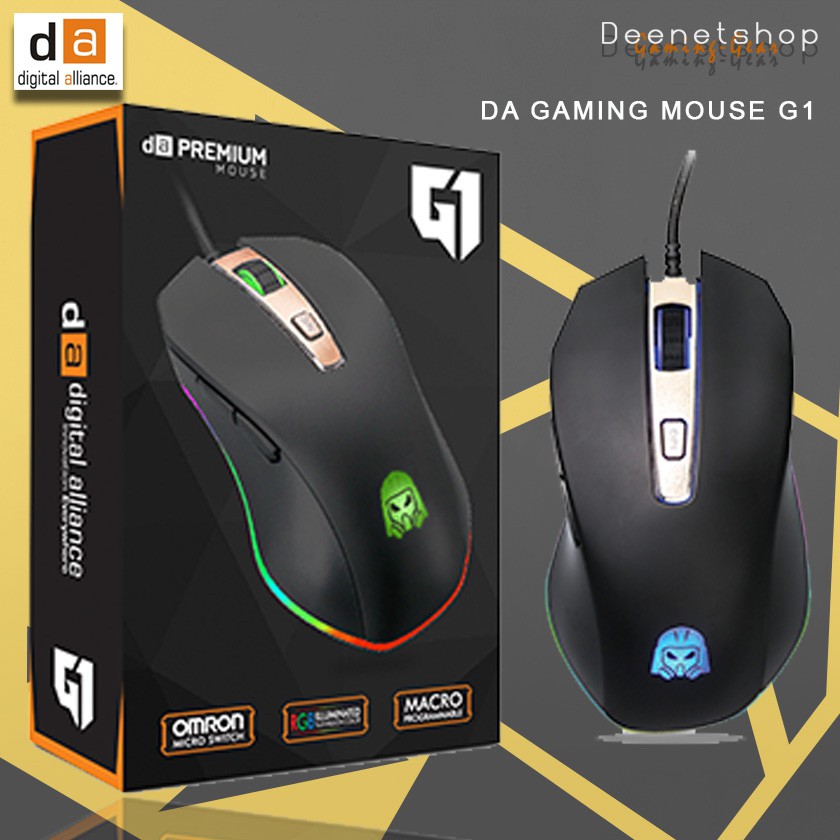 Digital Alliance GAMING MOUSE G 1 - DA GAMING MOUSE G1 | Shopee Philippines
