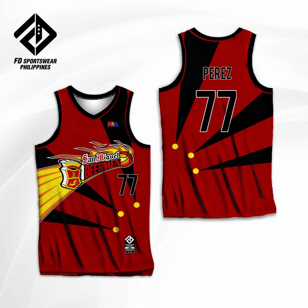 SAN MIGUEL BEERMEN RED PEREZ FAJARDO ROSS LASSITER MANUEL CRUZ PBA FULL ...