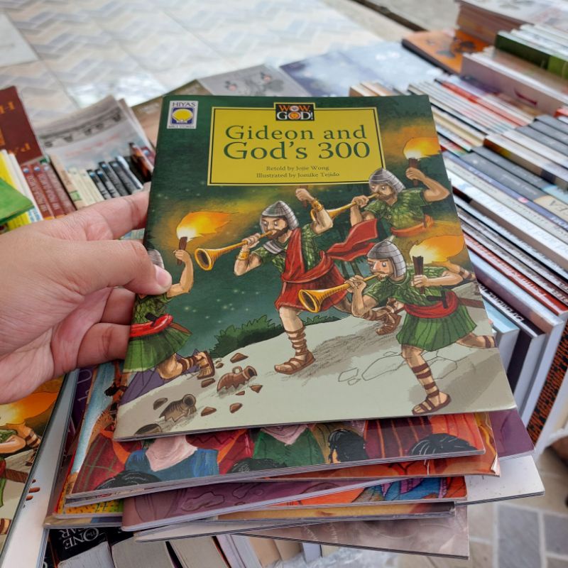 Wow, God! Gideon and God's 300 (UKAY BOOKAY) | Shopee Philippines