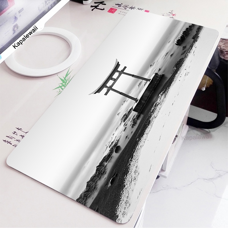 Black and White Large Mouse Pad Gaming Computer Mat Mousepad Big Mouse ...