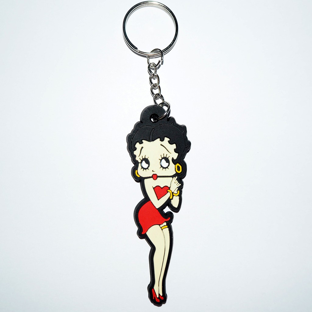 Betty Boop Rubber Keychain | Shopee Philippines