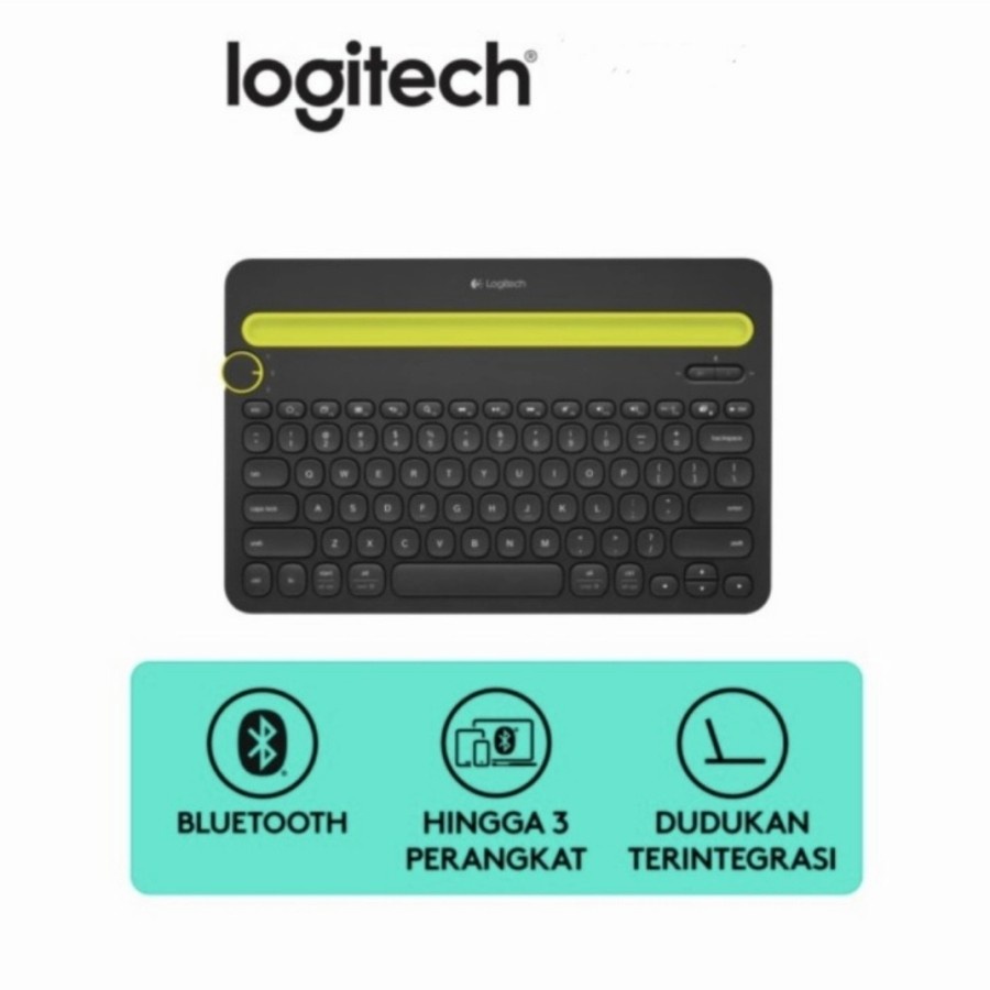 Logitech K480 multi device keyboard Windows Mac iOS Android | Shopee ...