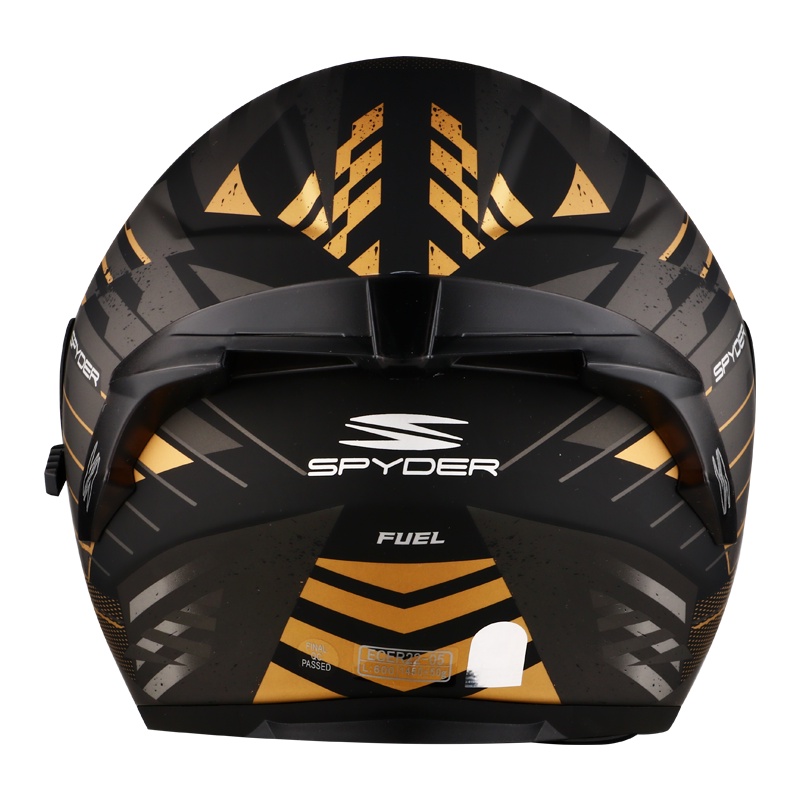 Spyder Fuel GD S3 - STRIDE Open Face Helmet with Dual Visor (Free Clear ...