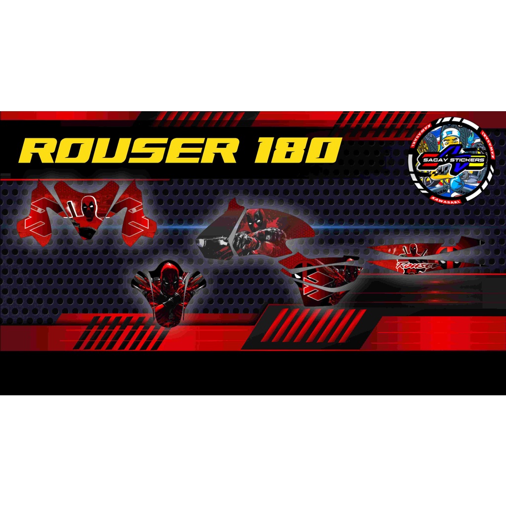 Kawasaki Rouser 180 Motorcycle Sticker Decals | Shopee Philippines