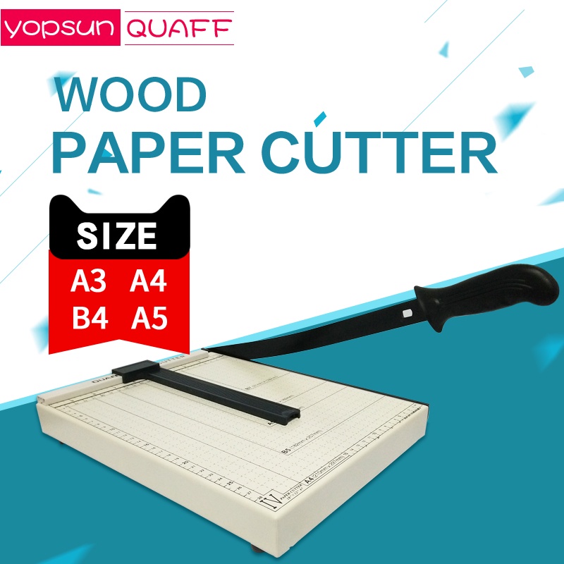 A5/A4/B4/A3 Metal Paper Cutter Quaff Brand | Shopee Philippines
