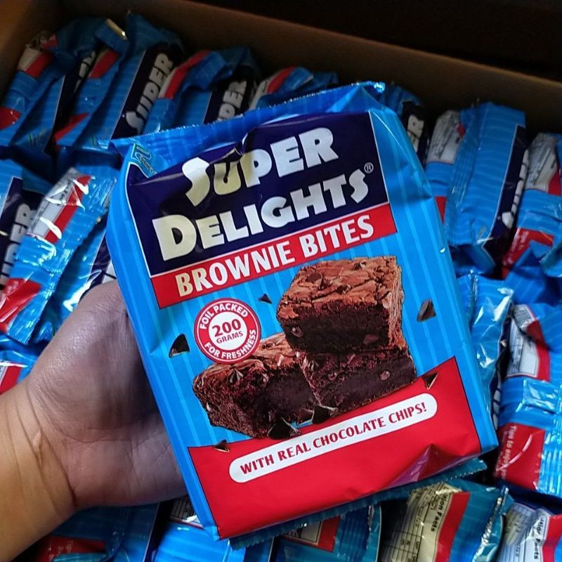 [Lowest Price] Super Delights Brownies, 200g | Shopee Philippines