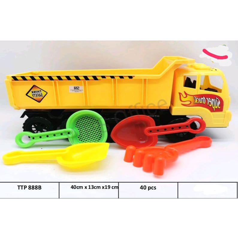 Children's TOY truck TTP 888 B//Toy Dump Car truck Sand Transport Car ...