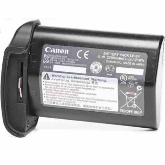Canon LP-E4 E4 Battery For Camera 1Ds Mark III IV 1DX 1D 1D3 1D4 ...