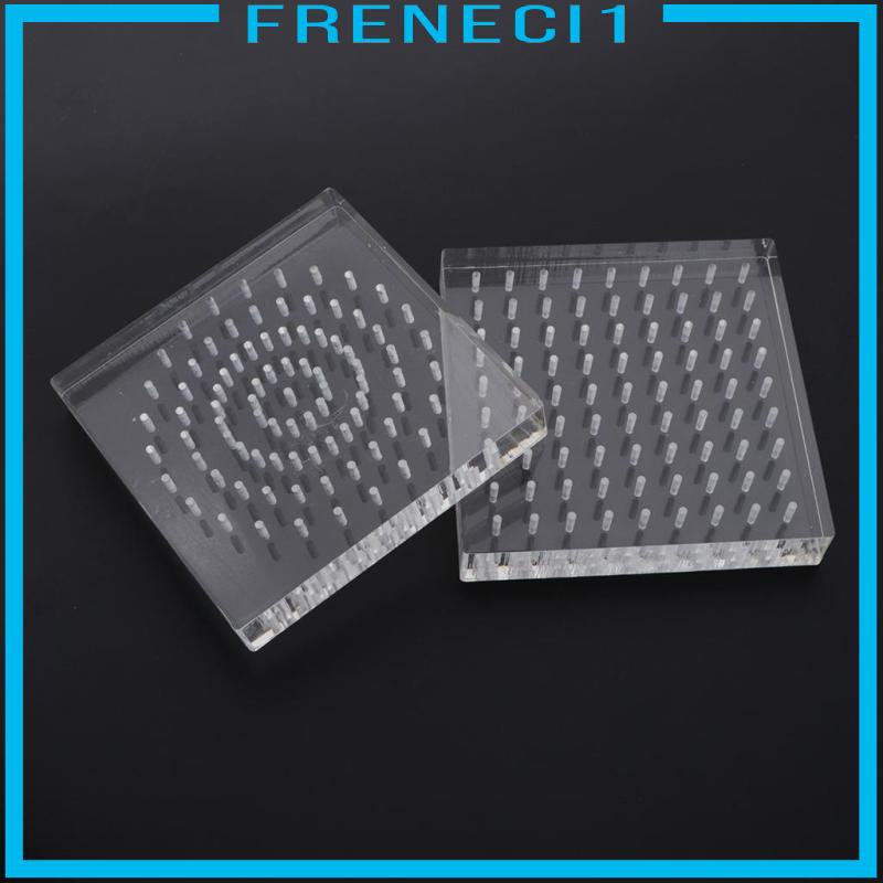 1xClear Acrylic Model Stand Base For Coloring Painting Sculpture Clay ...