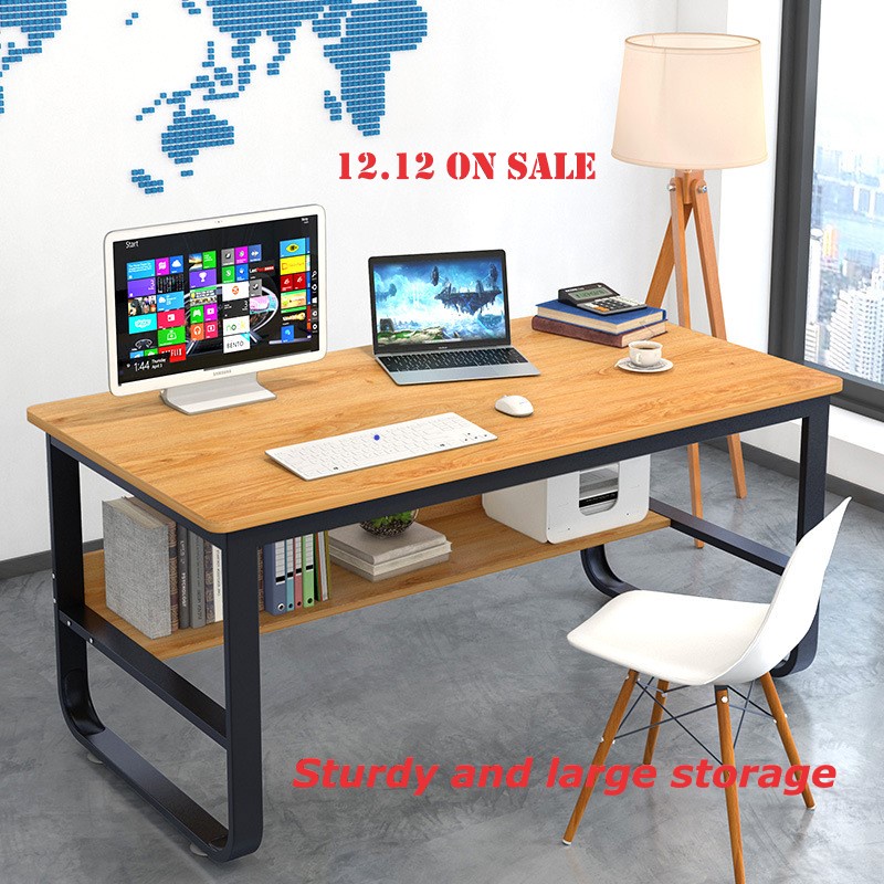 Computer Table with Shelves Study Table With Shelves COD computer desk ...