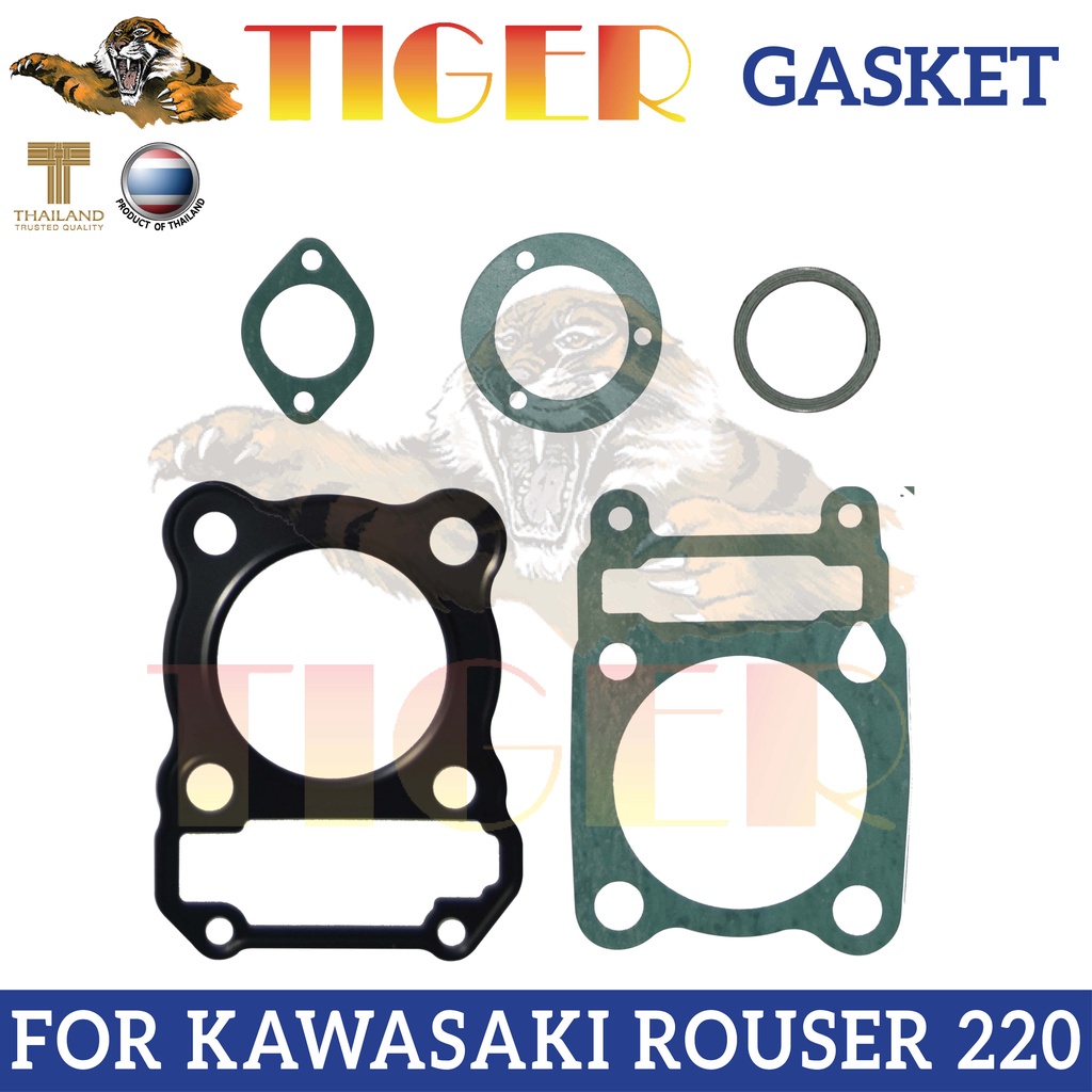 ROUSER 220 / AVENGER 220 TIGER Top Gasket Set [Cylinder Head & Block ...