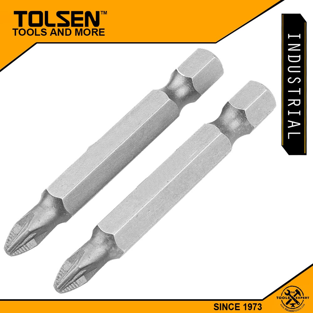 Tolsen Industrial 2pcs Pozi Screwdriver Bit Set (PZ1 - PZ3) | Shopee ...
