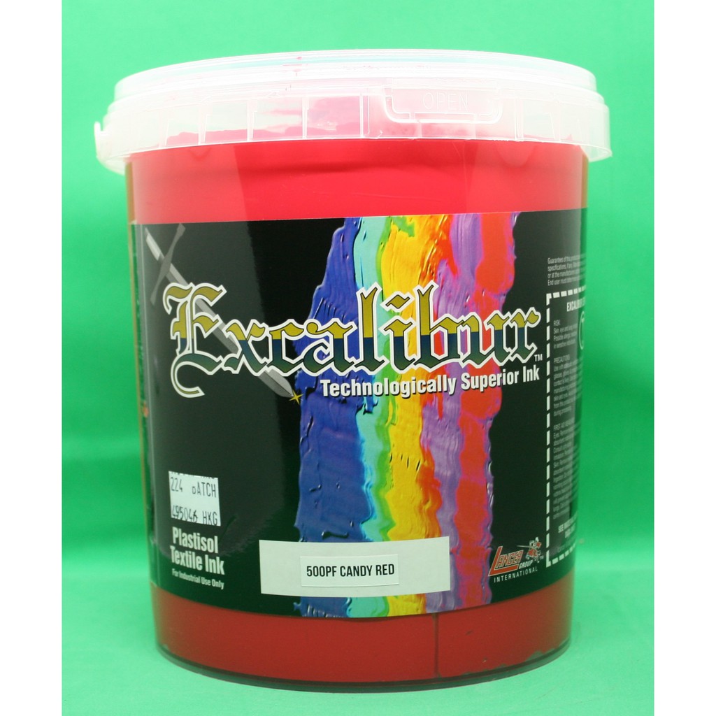 Excalibur 500PF Series Plastisol Ink - Gallon (5 Kilos) | Shopee ...