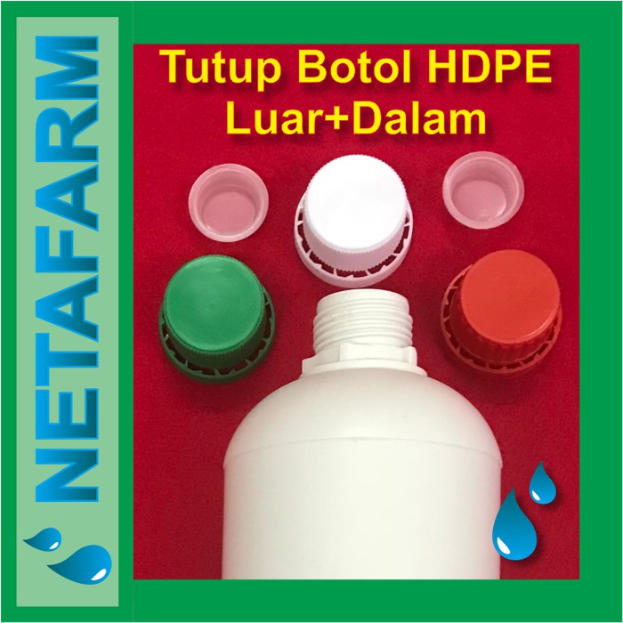 Outer and Inner Caps for Plastic Bottles 250, 500, 1000 ML | Shopee ...