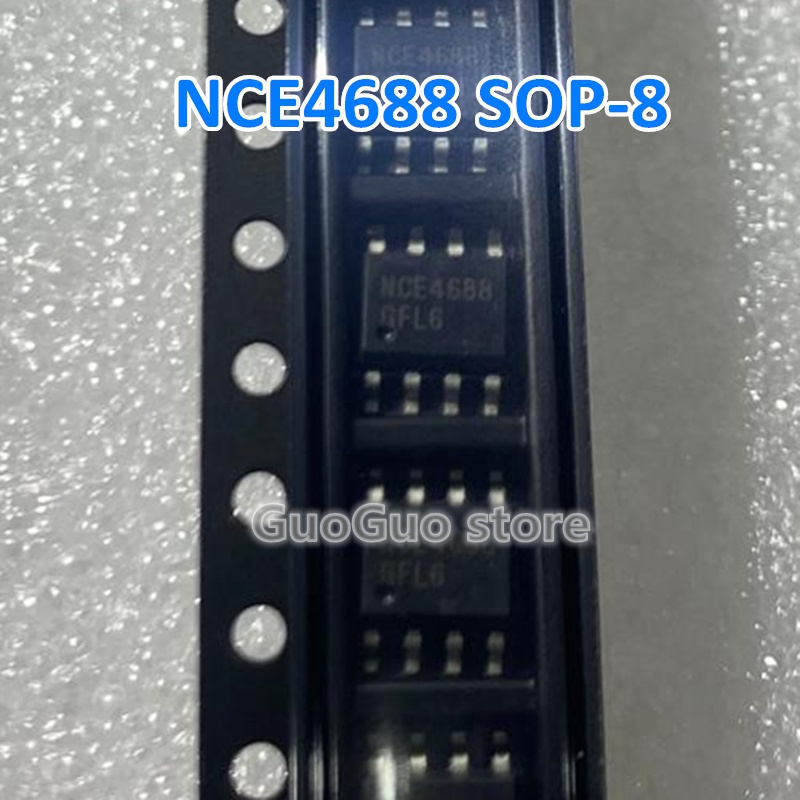 10pcs NCE4688 SOP-8 4688 N4688 SOP8 60V/6.3A -60V/-5A N and P-Channel Enhancement Mode Power ...