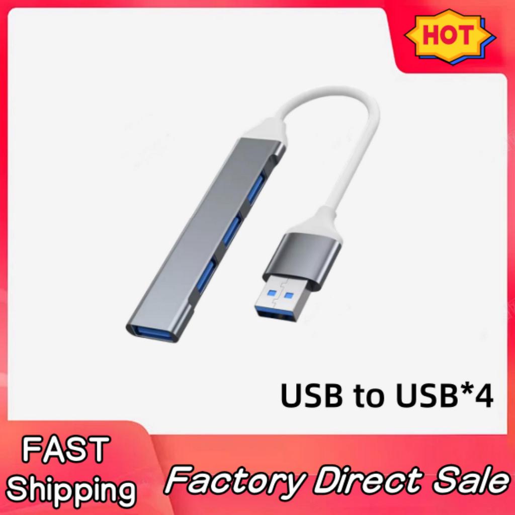 High quality 4 in 1 USB Hub to 4 USB Port Adapter 4 ports USB Multi ...