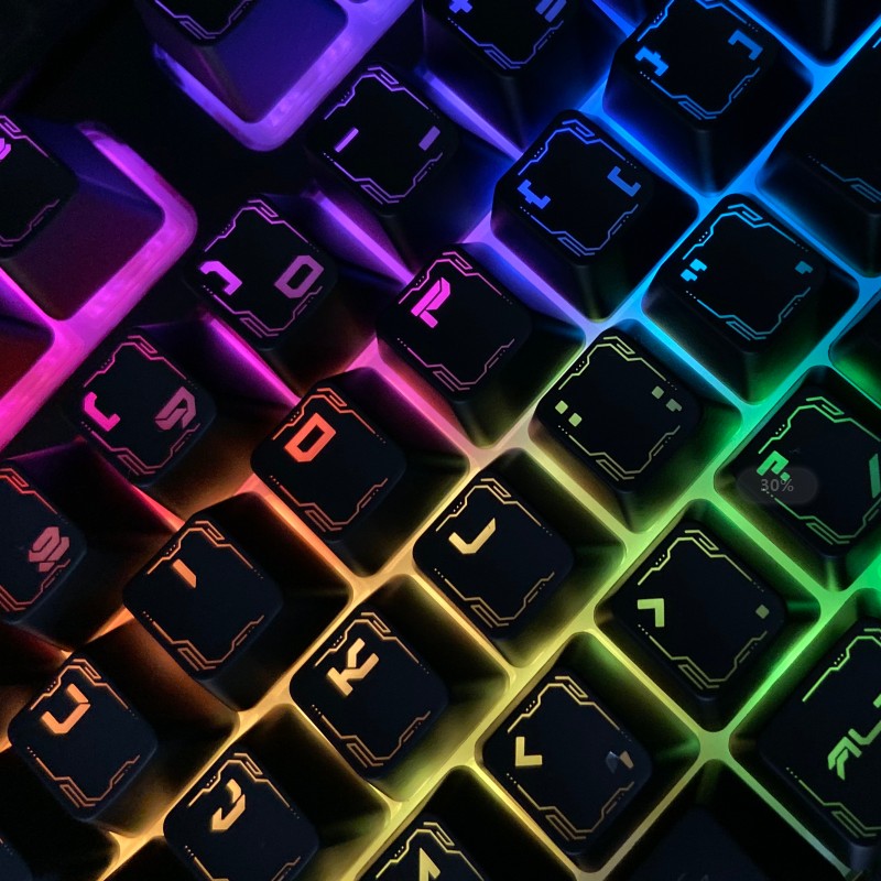 CORSAIR keycap Corsair original pbt pudding double skin milk ...