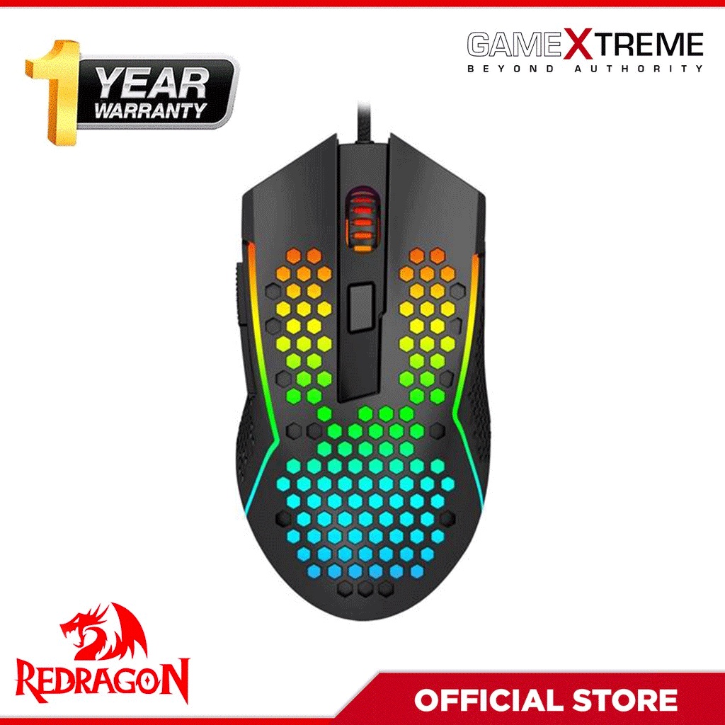 Redragon Reaping RGB Wired Gaming Mouse Black (M987-K) | Shopee Philippines