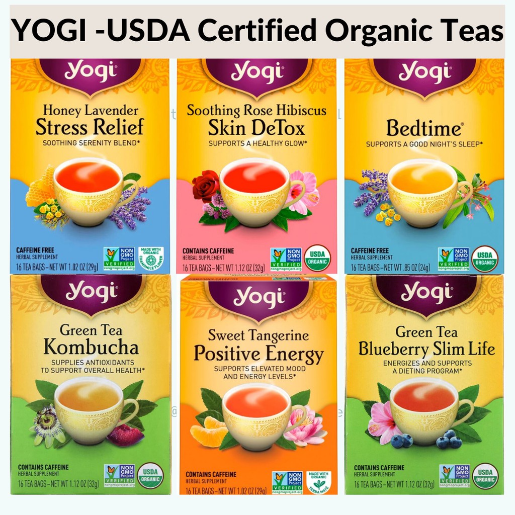 Yogi Tea - USDA Certified Organic Teas | Shopee Philippines